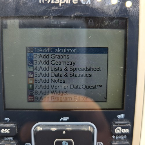 Texas Instruments TI-Nspire CX School Graphing Calculator W/Case ...