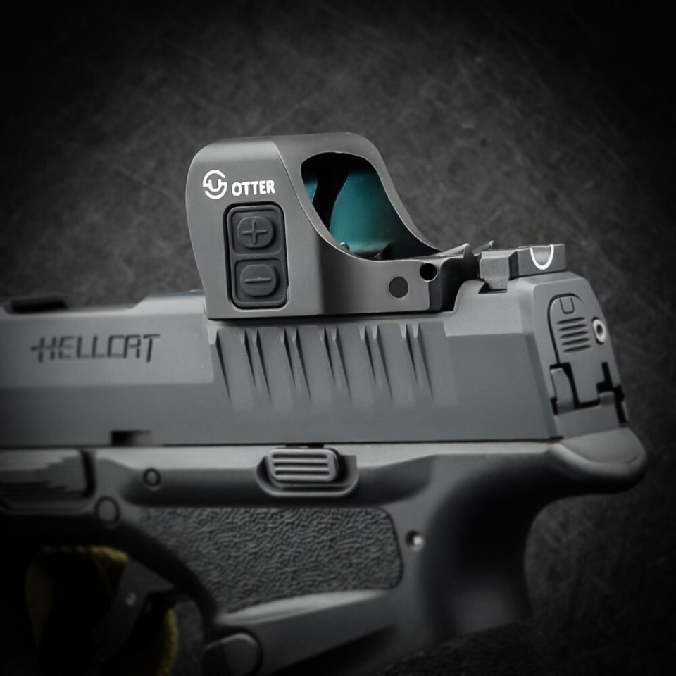 3 MOA Mini Red Dot Sights Zulisy OTTER for RMSc Cut Hellcat PRO OSP ...