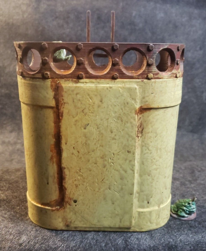 ROTTING CORPSE MINIATURES ORIGINAL TERRAIN PIECE STORAGE TANK #1 (C12B3 ...