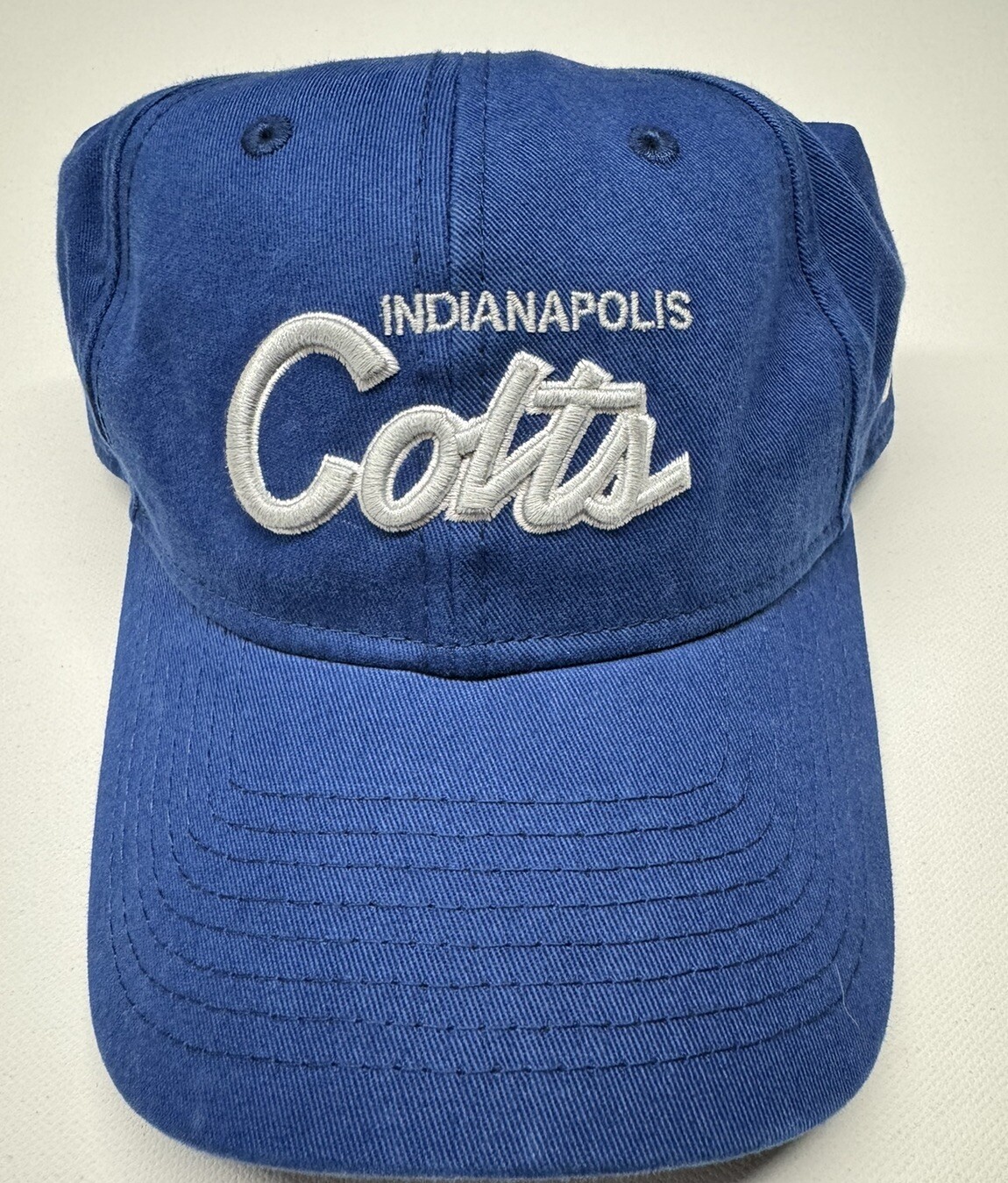 Indianapolis Colts Hat NFL New Era 9 Twenty Blue Strap Back Super Bowl ...