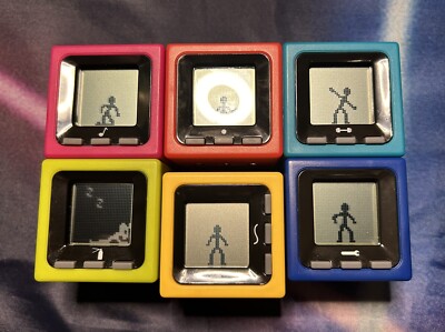 Cube World Radica Blocks (6) Working Series 1&2 Dodger,Whip,Mic,Hans ...