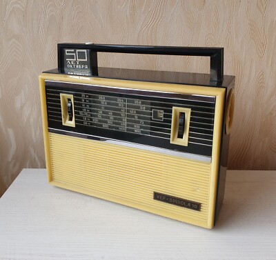Vef Spidola 10 Radio Portable Receiver LW MW SW USSR Rare Vintage 1967y ...