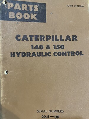 CAT Caterpillar 140 150 PARTS BOOK MANUAL CATALOG D4 D5 HYDRAULIC ...