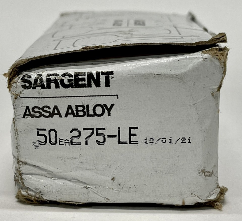 5 Pack Sargent Assa Abloy 275LE 5-Pin Key Blank, LE Keyway. Free ...