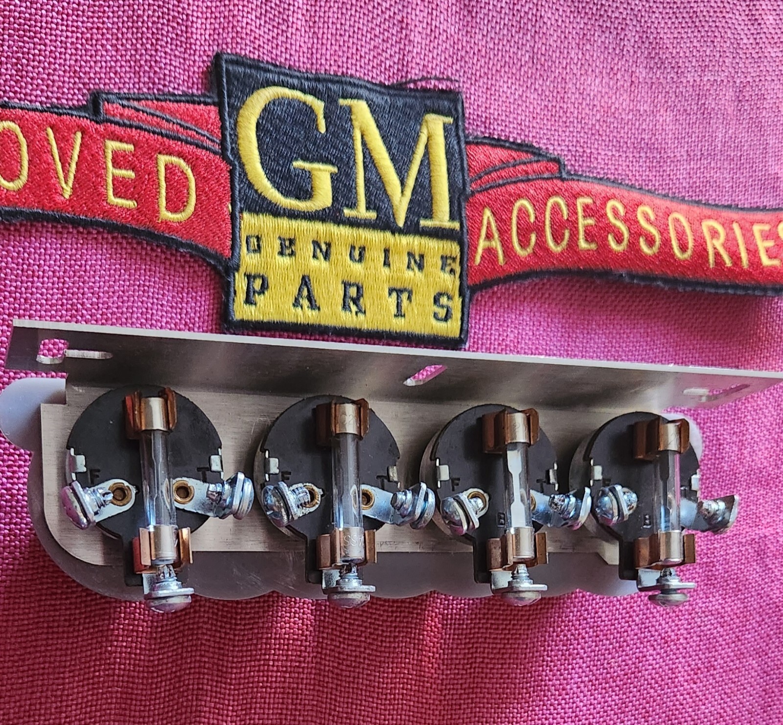 Vintage Car Switch 4 Ports PASS, FOG, DEF, BACK Art. Deco. | eBay