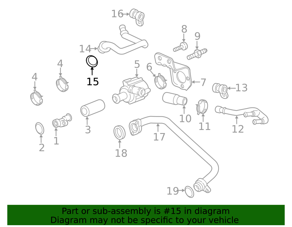 Genuine Porsche Engine Coolant Pipe O-Ring 9A7-005-652-00 | eBay