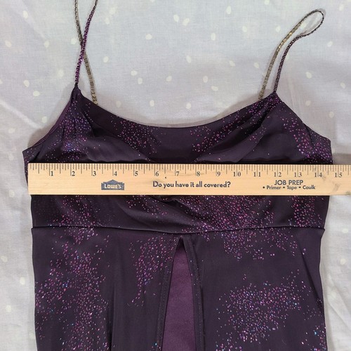 Vintage 90s Y2K Candy Rocket Glitter Whimsigoth Purple Cocktail Dress ...