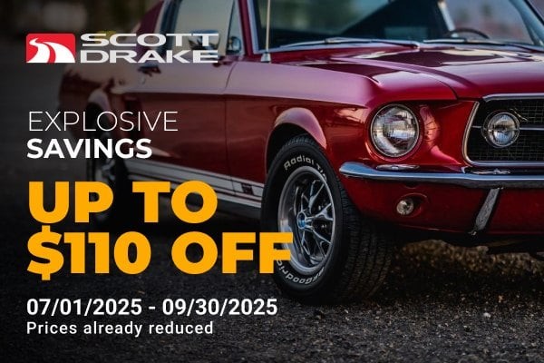 For Ford Mustang 1964-1973 Scott Drake M112RH Inner Passenger Side ...