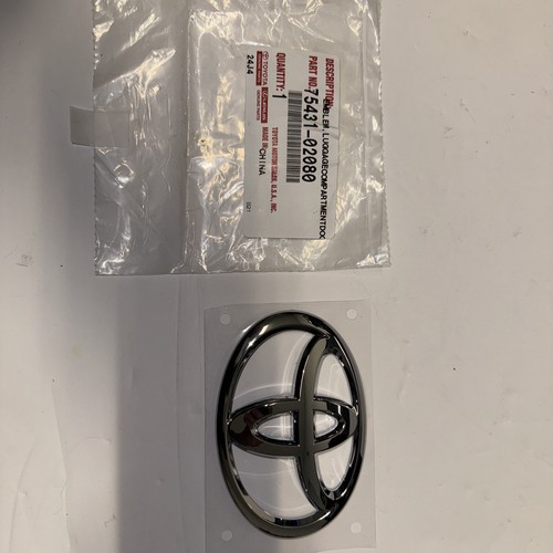 Genuine 2009-2024 Toyota Emblem (75431-02080) | eBay