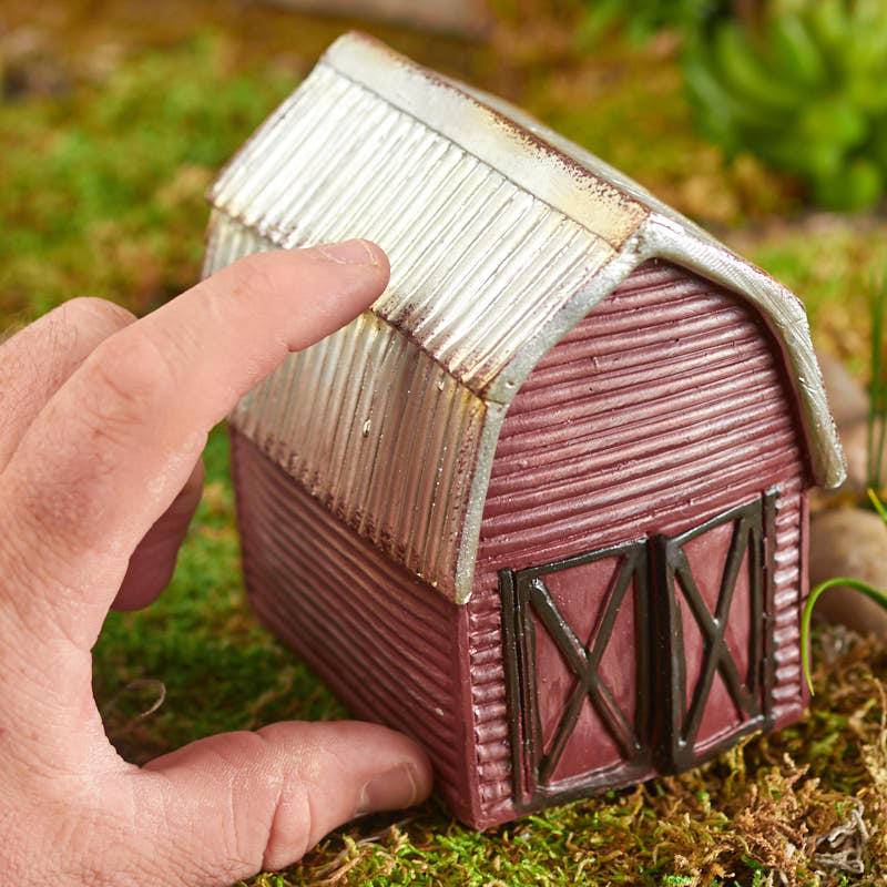 Red Barn MI 54201 Miniature Fairy Garden | eBay