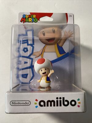 NINTENDO Amiibo Toad Figure New In Box Mario Party 10 Wii U | eBay