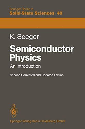 Semiconductor physics: An introduction (Springer series in solid state physics 4 | eBay