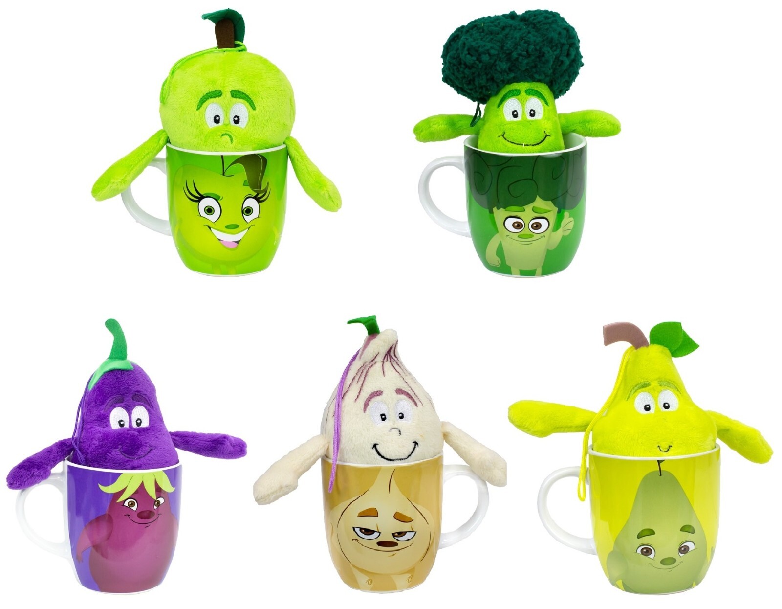 Goodness Gang Printed Mug with Stuffed Plush Kids Toys | eBay UK