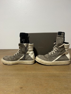 Rick Owens Geobasket dunks Size 42 w/ box | eBay