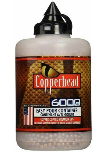 Copperhead - 6000 Count Airgun Pistol Pellets Ammo for BB Gun .177 Cal ...