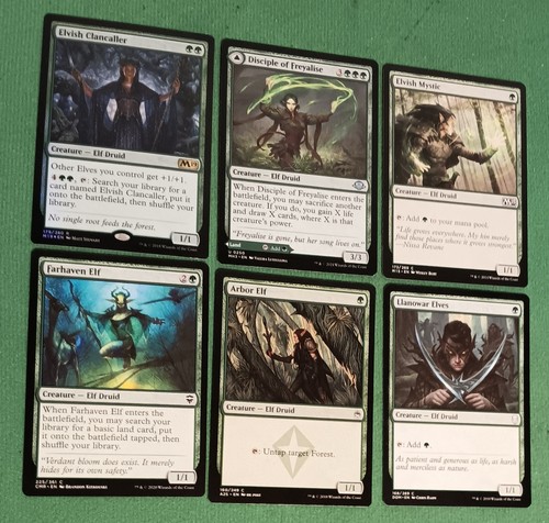 MTG 6x Elf Druid Booster Lot - No Duplicates - Free Shipping | eBay