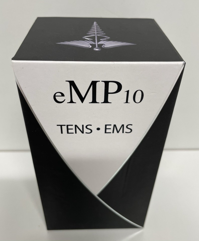 eMP10 Tens EMS Portable Wired Massager Machine w/Pads & Charger-TESTED ...