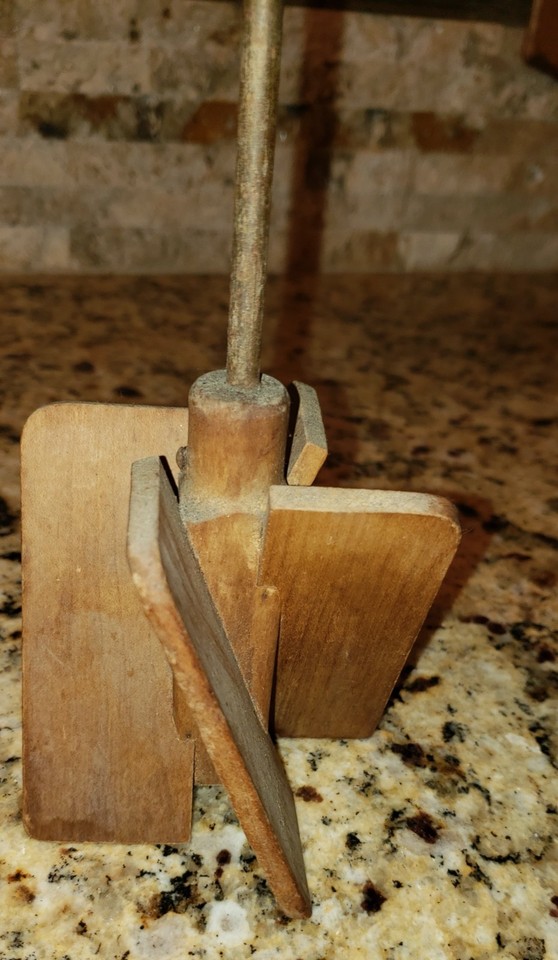Antique Butter Churn Top Gear Head parts only | eBay