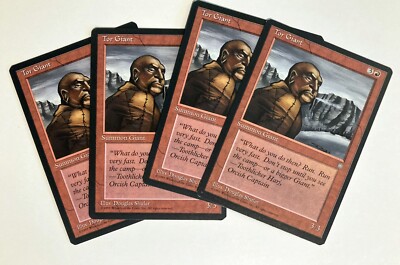 Tor Giant (4) Ice Age NM MTG Magic the Gathering | eBay