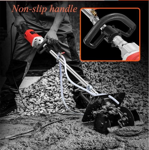 1600w Handheld Concrete Mixer 220V Electric Construction Cement Mixing ...