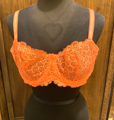 Torrid Curves Balconette Bra 40B NWT Coral Unlined | eBay