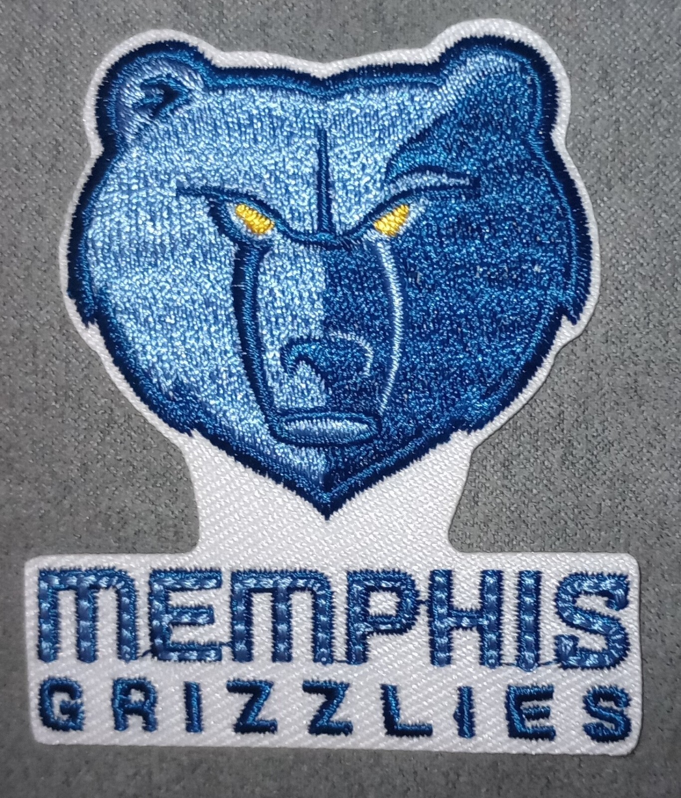 MEMPHIS GRIZZLIES NBA IRON ON EMBROIDERED PATCH | eBay