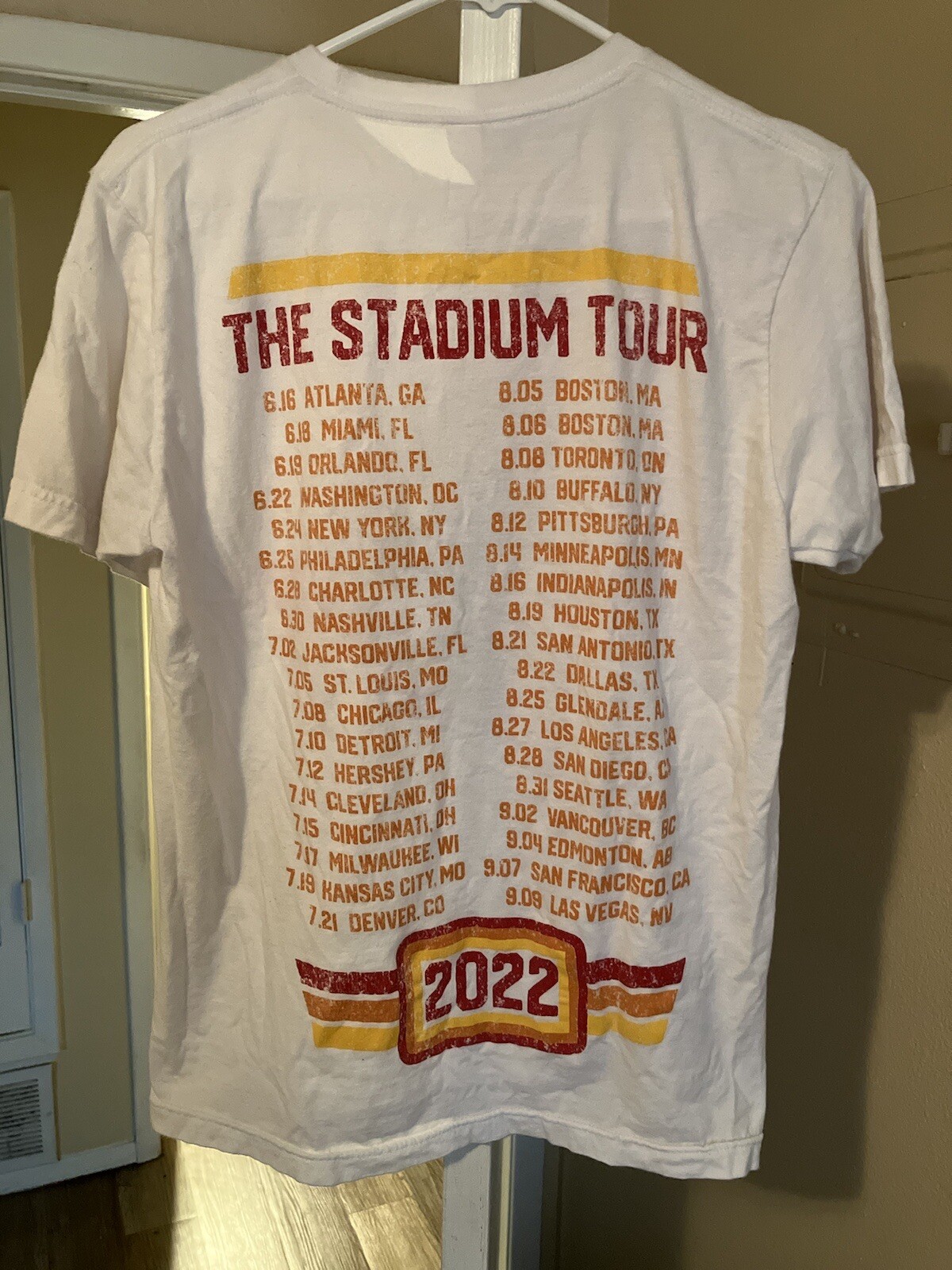 Motley Crue Stadium Tour Concert Shirt 2022 Girls Gir… - Gem
