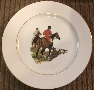 Fox Hunting Herring Hunt Decorative Plate The Huntsman | eBay