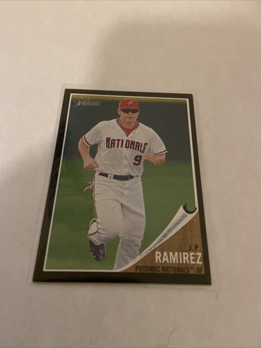 2011 Topps Heritage Minors Black Border #122 JP Ramirez/62 | eBay