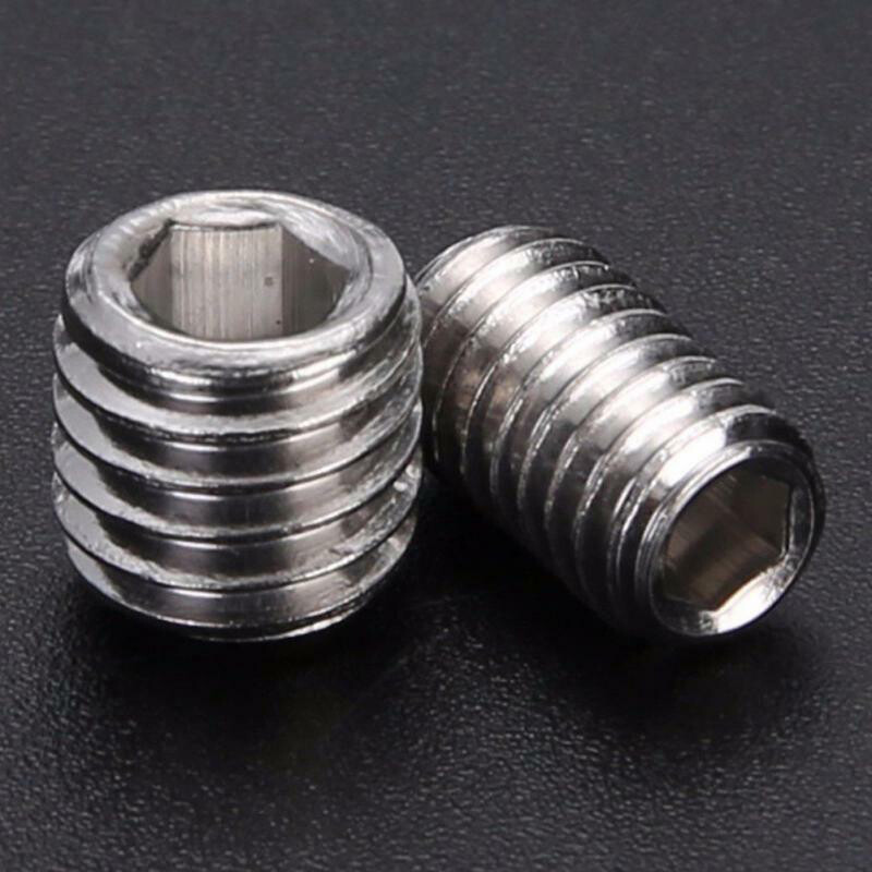 200× Stainless Steel Auto Allen Head Socket Hex Grub Screw Cup Point ...
