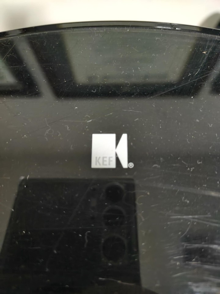 KEF HTB2 HTS Powered Active 10" Inch Sealed Compact Stylish Subwoofer High Gloss | eBay