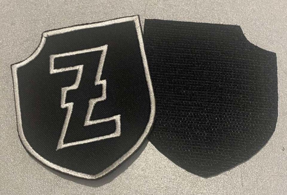 Tactical sign. 7 chevrons of the Motorized Divisions of the Waffen SS ...