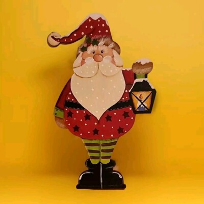 SANTA CLAUS Tole Painting ~ Pattern from PLUM PURDY Renee Mullins | eBay