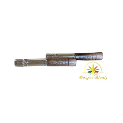 Walnut & Glass Large Steamroller Pipe | eBay