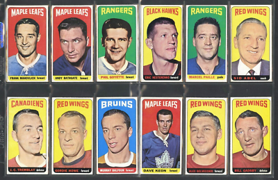 1964 TOPPS HOCKEY COMPLETE SET (110) NM TO NM-MT PSA 8 FINEST SET FOR ...