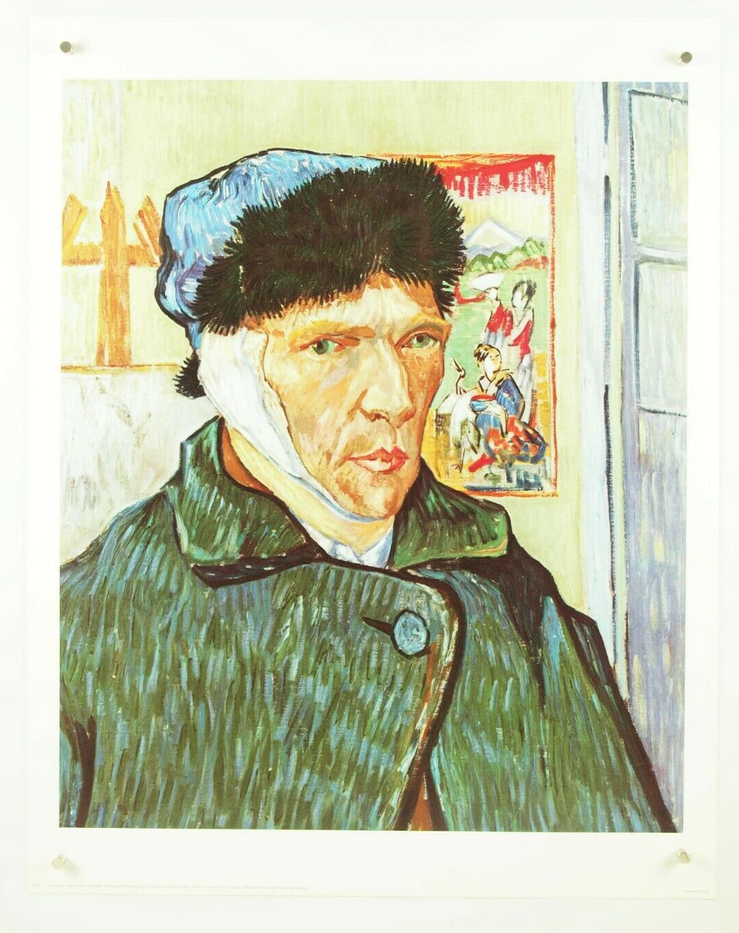 Self Portrait Van Gogh Bandaged Ear