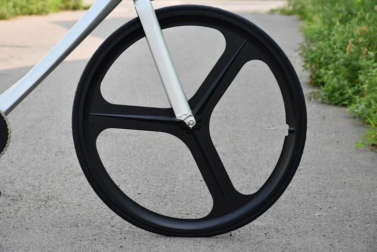 700C Track Bike Single Speed V-Brake Fixed Gear Muscular Bicycle ...