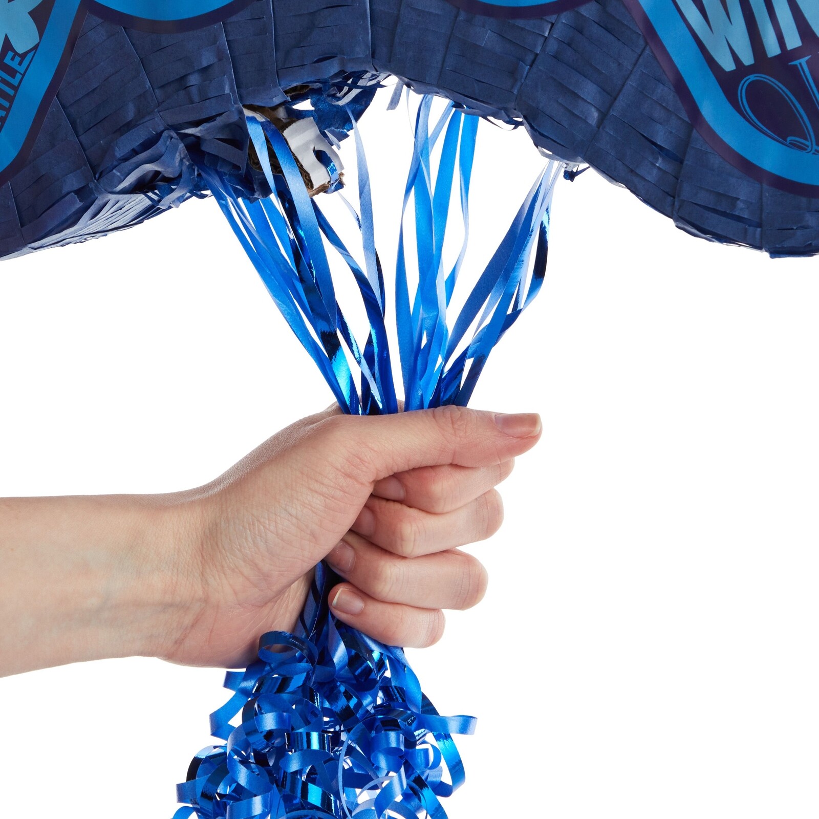 Blue Gaming Control Pull String Pinata for Gamer Birthday Decorations ...