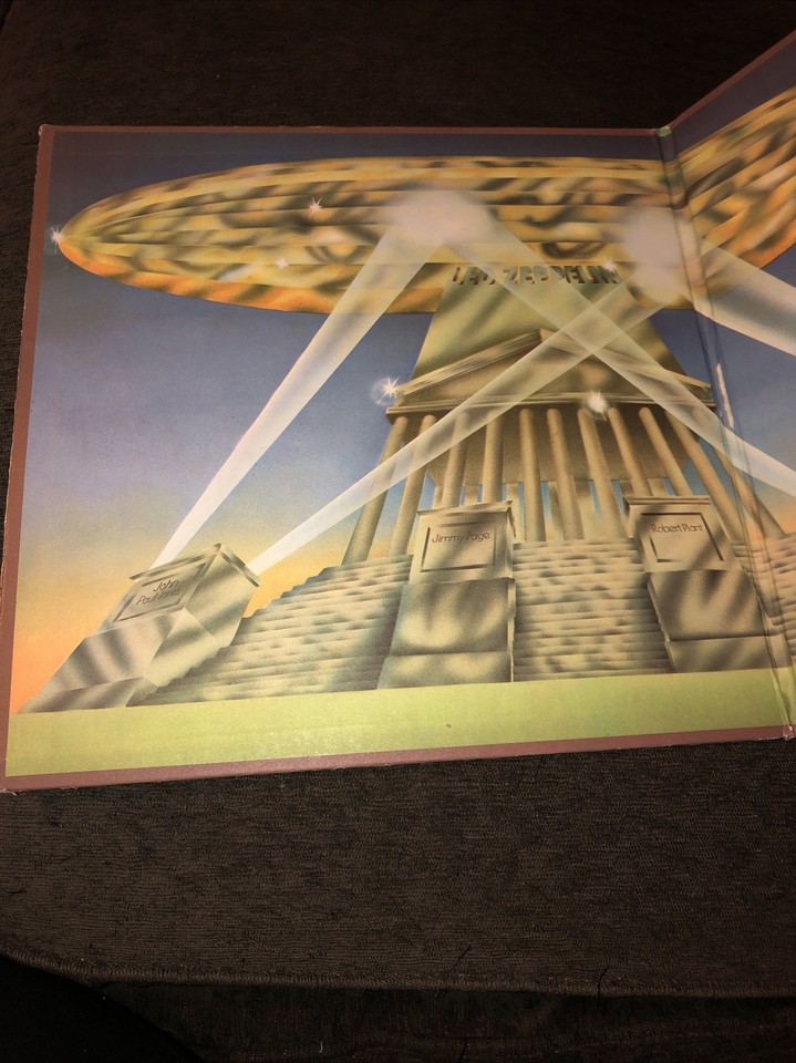 LED ZEPPELIN II Stereo SD 8236 LP Vinyl Record Vintage Music Album | eBay