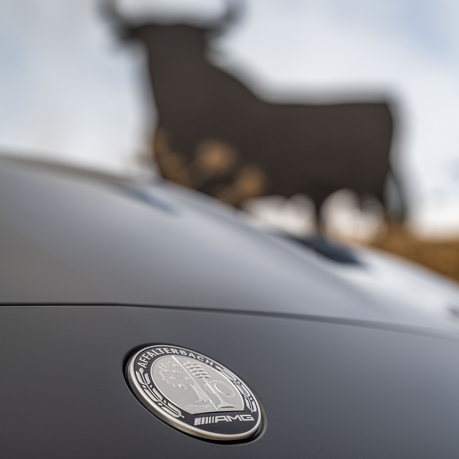 Genuine Mercedes-AMG Affalterbach 206 Front Bumper Emblem / Badge ...