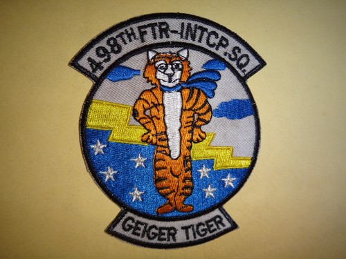 USAF 498th Fighter Interceptor Escadron Geiger Tigre Patch | eBay