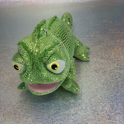 Disney Tangled Pascal Plush Chameleon Sparkly Stuffed Animal | eBay
