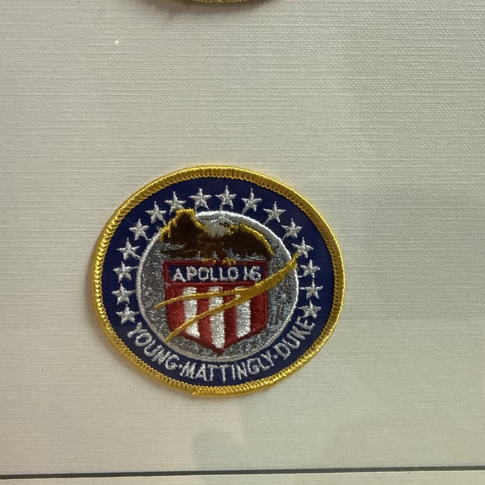 Framed 30”/20” Apollo mission patches quantity 12 | eBay