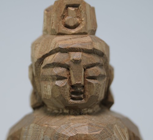 Shattered Carving Seshi Bodhisattva Enju Wood 21Cm Enkuro #K5490 | eBay