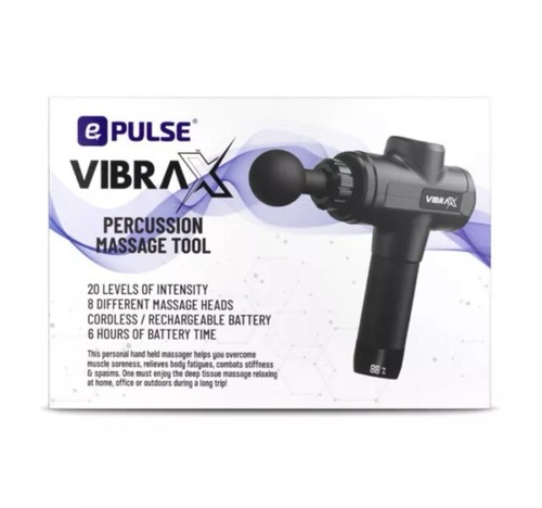 ePulse Vibra X Percussion Massage Tool Professional Top Of The Line ...