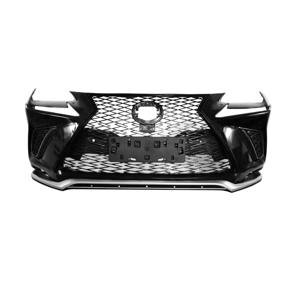 Complete Front Bumper Cover Grille Set Compatible with 2018-2021 Lexus ...