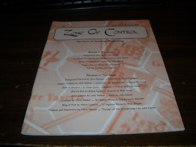 Zone of Control Magazine Issue #1 | eBay