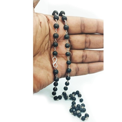 Karungali Malai | karungali malai Original with Silver |100% Natural ...