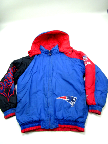 VTG New England Patriots Winter Jacket Youth XL 18-20 Logo Athletic Pro ...