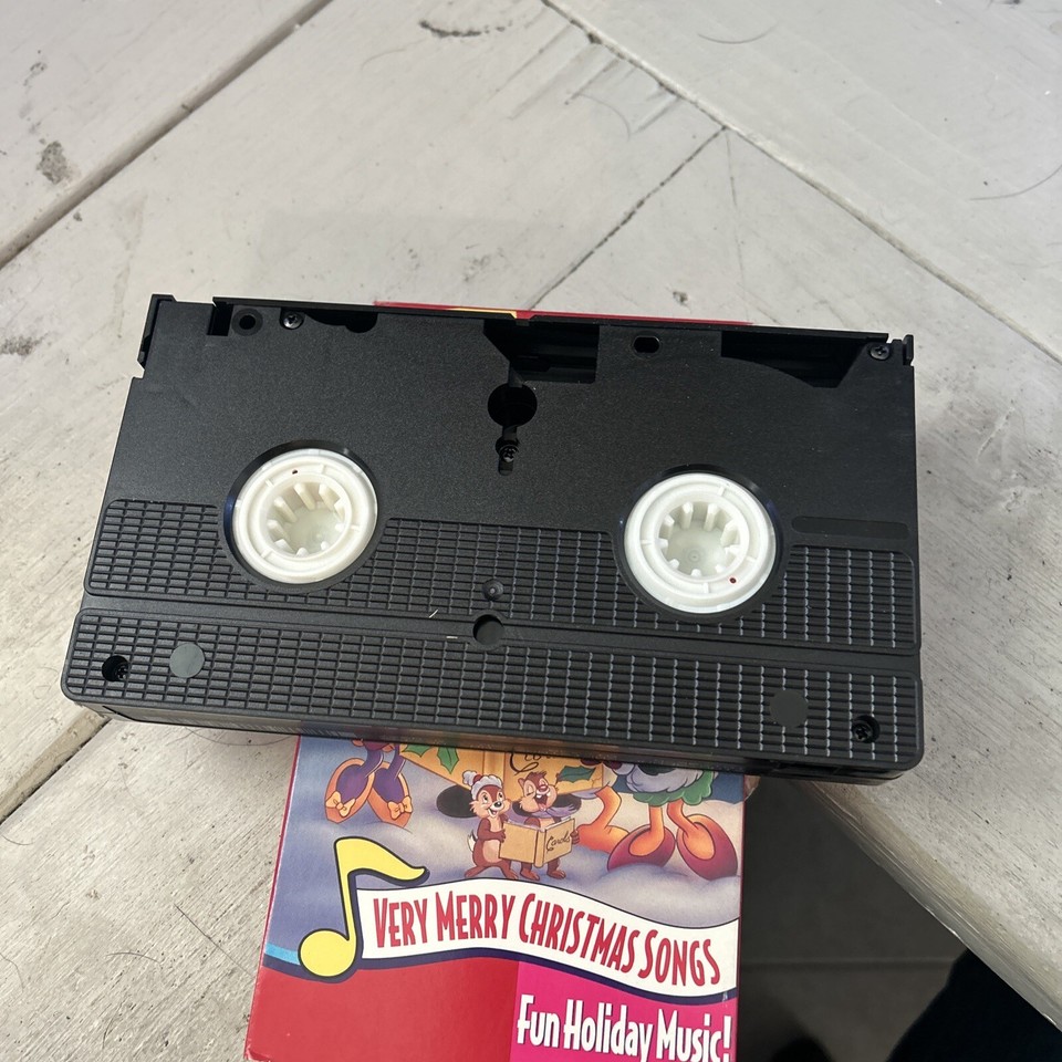 Disneys Sing Along Songs - Very Merry Christmas Songs (VHS, 1997 ...